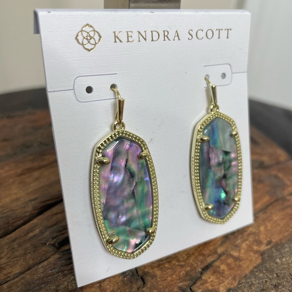 Kendra Scott | Jewelry | Nwt Kendra Scott Elle Gold Drop Earrings In ...